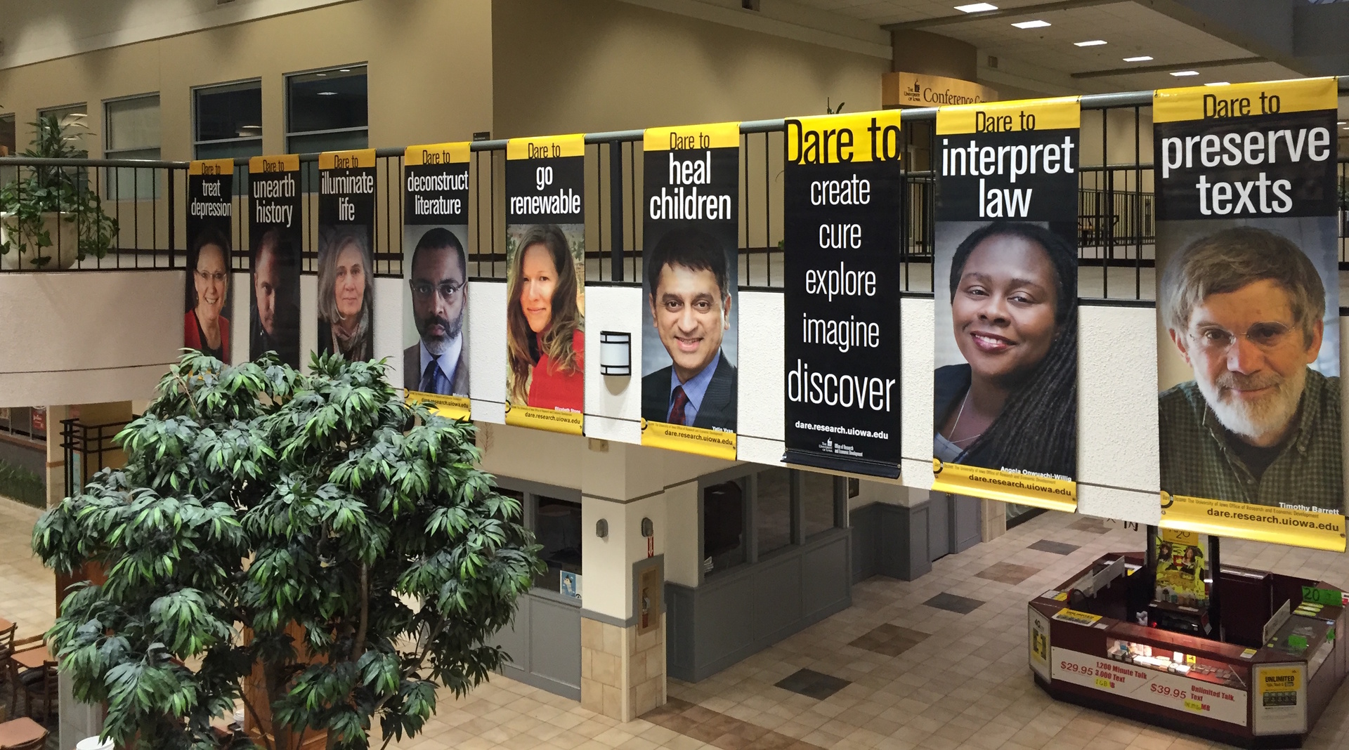 Dare to Discover banners now in UCC | Office of the Vice President for ...
